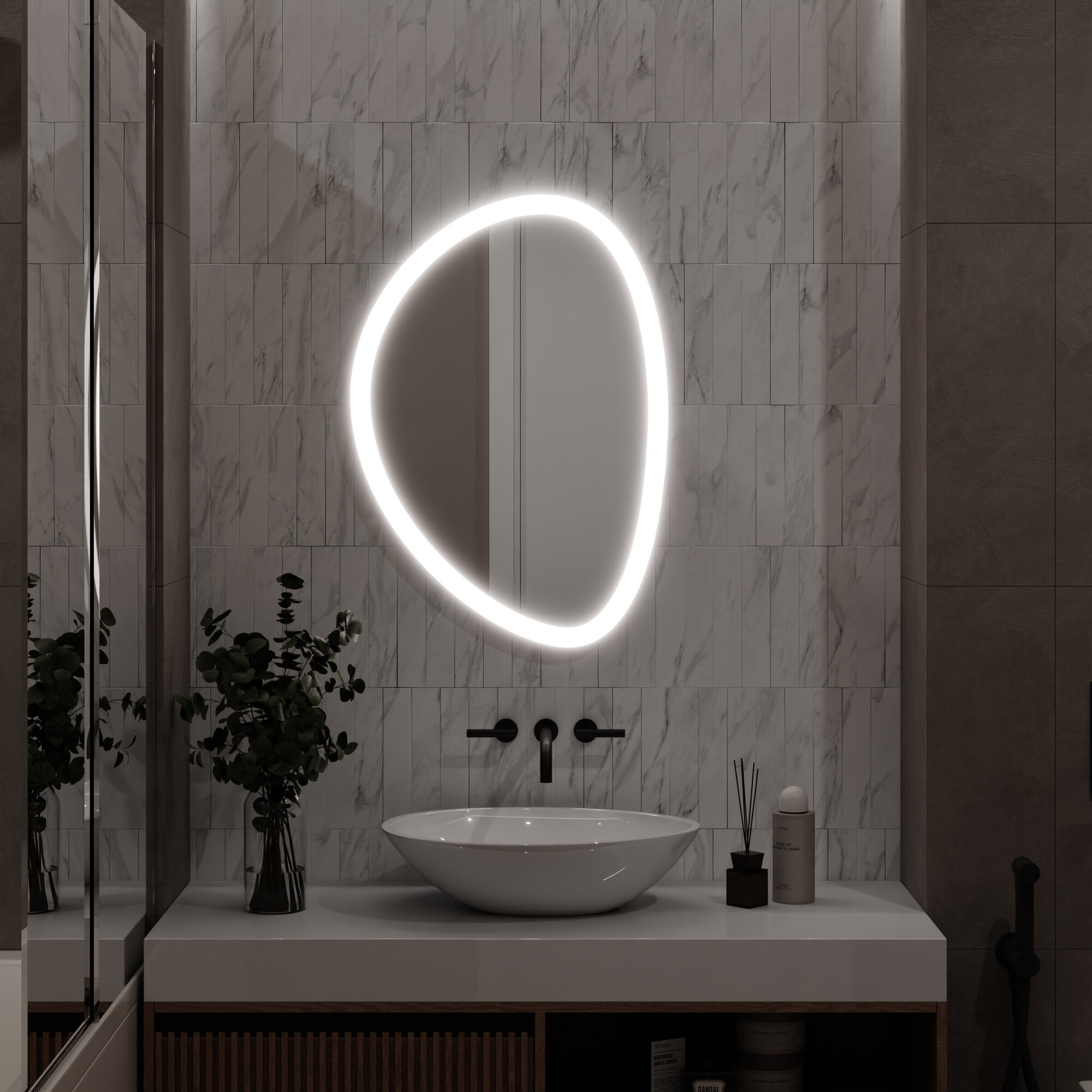 Зеркало Кант Ультра 3 40x53 см