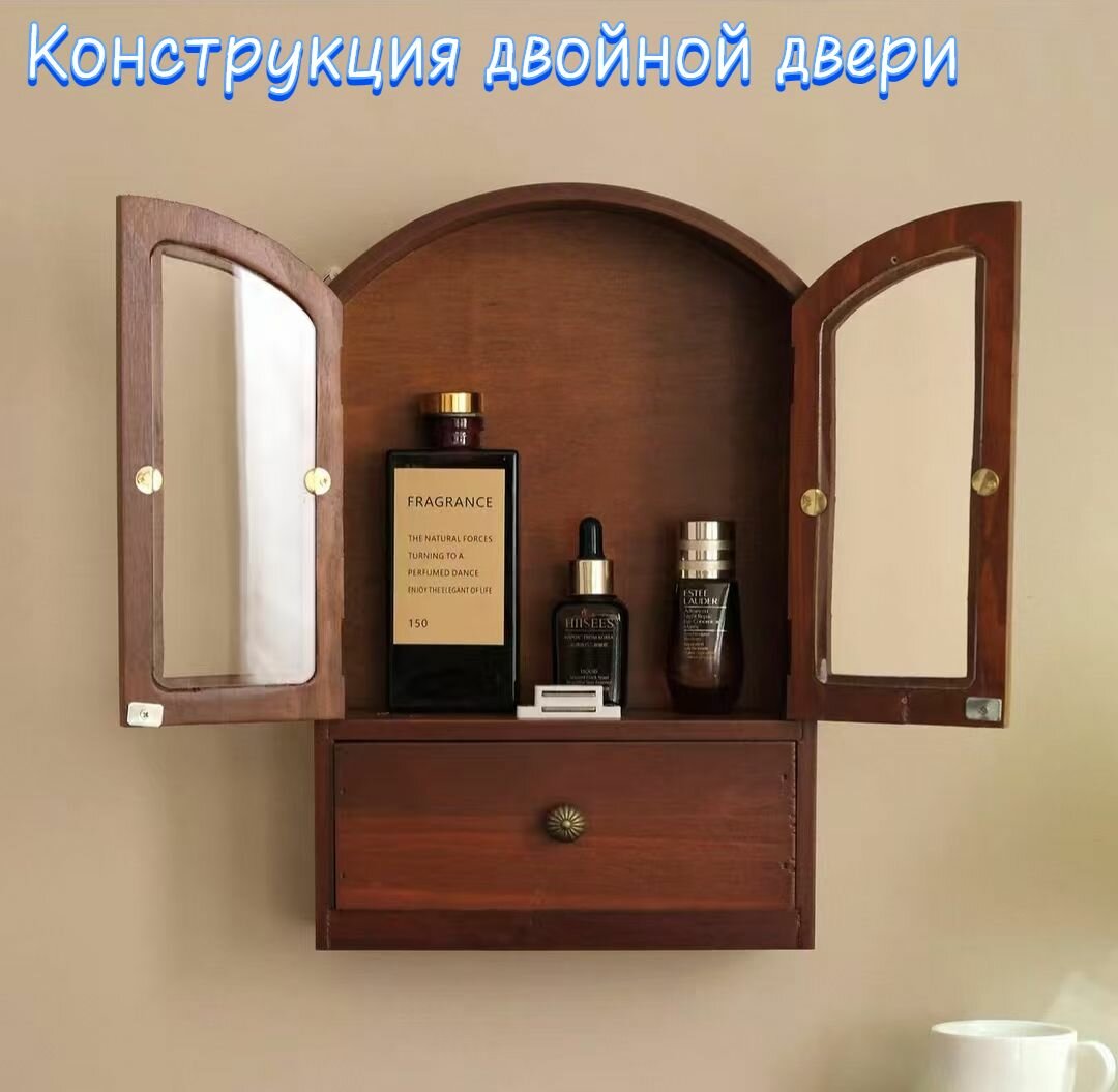 Ретро-настенный шкаф — фото 1