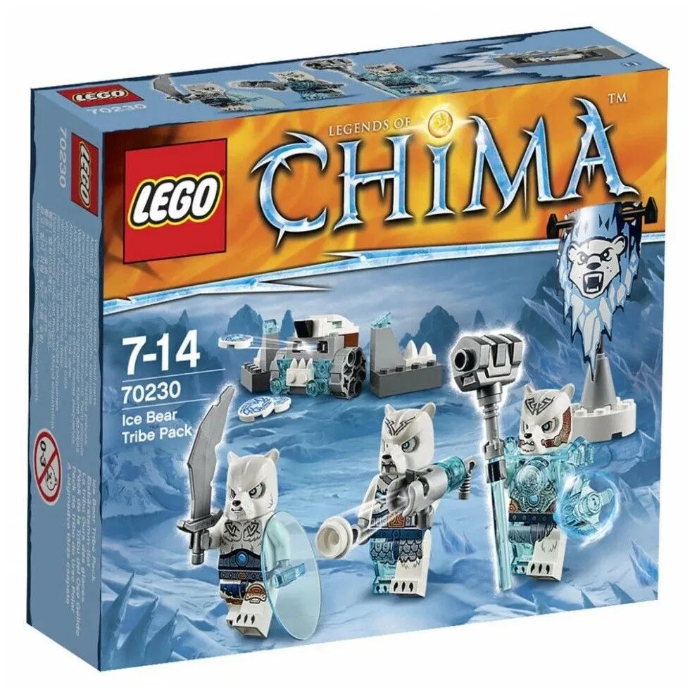 Конструктор LEGO Legends of Chima 70230 Лагерь Ледяных Медведей