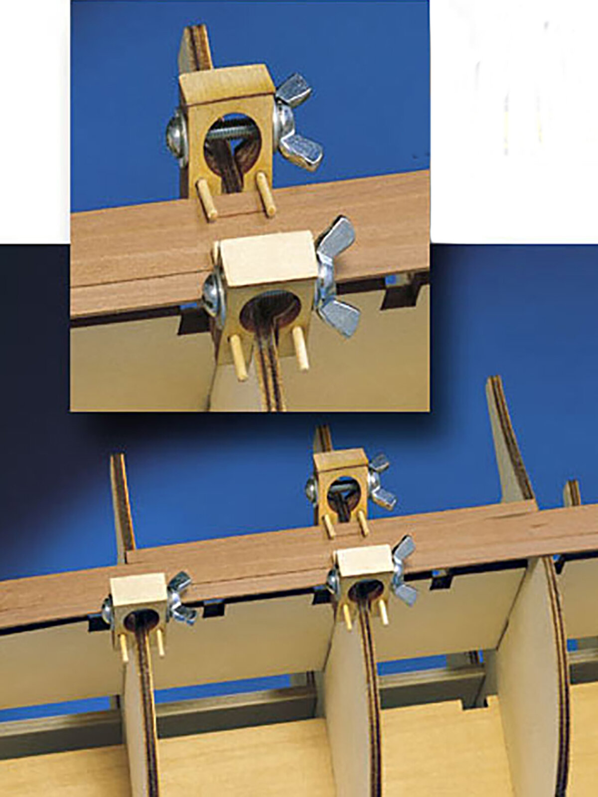 С-зажимы на шпангоуты толще 5 мм, 6 шт, инструмент для моделирования, Россия