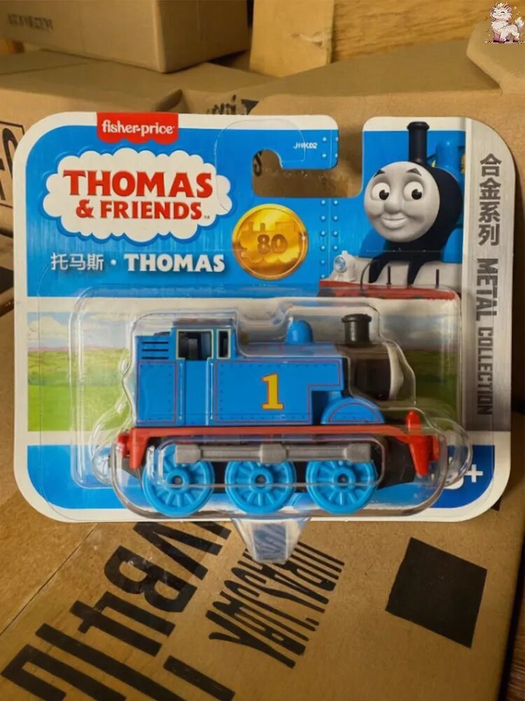 Thomas & Friends Металлический поезд Томас 80 лет коллекционный набор игрушек