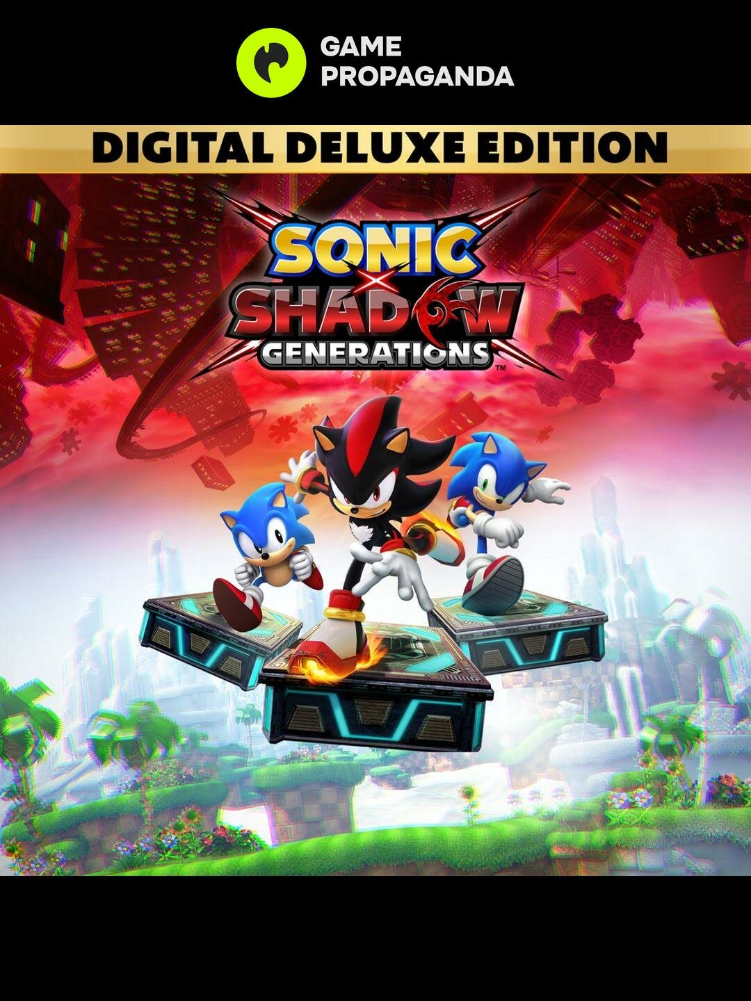 Игра SONIC X SHADOW GENERATIONS Digital Deluxe Edition PS4, PS5 + 51 TRY на баланс PSN. Турция. Цифровая версия