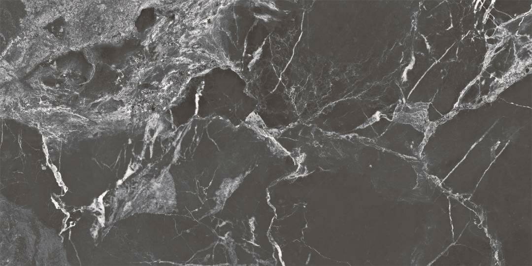 Керамогранит WellWant Runa WW-1505 Black matt 60x120 см, черный, с ректификатом