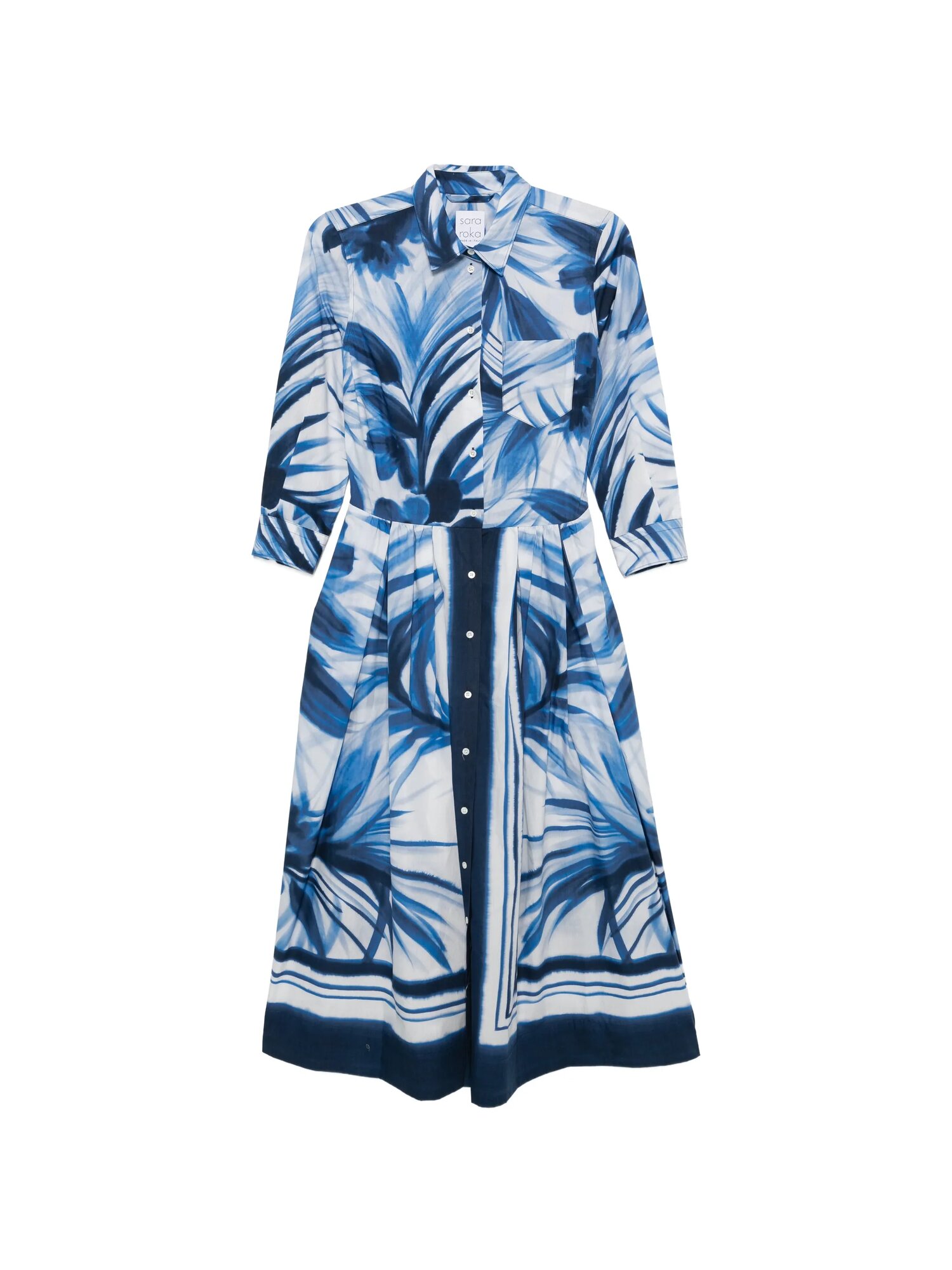 Платье Floral pocket dress