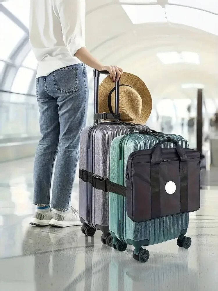 Стяжные ремни застёжкой фастекс. Комплект прочных строп длиной 120 см и шириной 2,5 см, 2 шт.