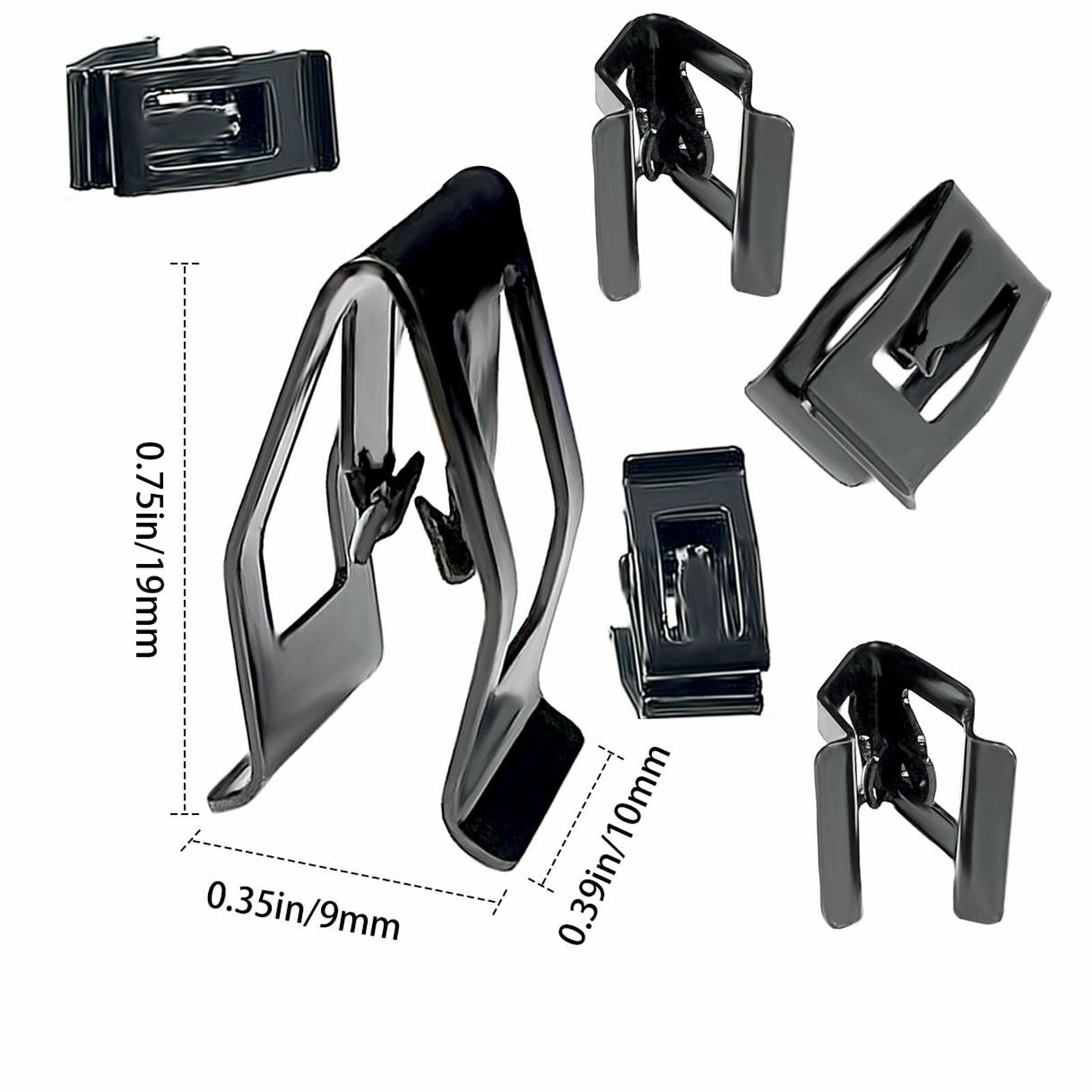 Прочные металлические клипсы антивибрационные крепления