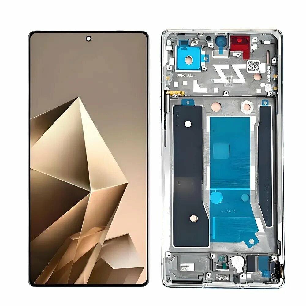 (AMOLED) Дисплей(экран) для Infinix Note 50 4G (Инфиникс Нот 50 4Джи) в сборе с тачскрином рамкой(Оригинал) , X6858