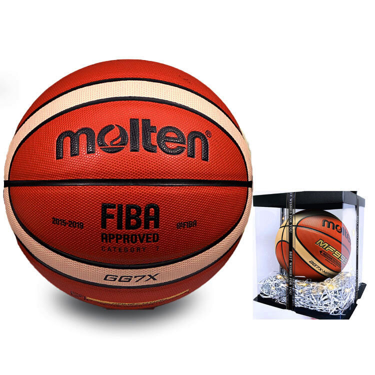 Баскетбольный мяч унисекс Molten PU Orange Red Training, S EU, China Mainland Version