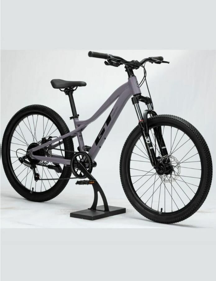 Велосипед GT601, колеса 26", рама алюминий 13", 7 скоростей, механические дисковые тормоза