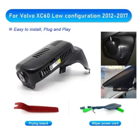 Видеорегистратор Volvo XC60 2012-2017, HD 2K