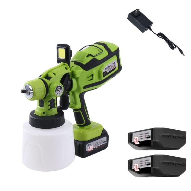 Краскораспылитель HVLP Электрические Краскораспылительные Пистолеты с Емкостью 650 Вт, 3 Насадки для Мебели, Стен дома
