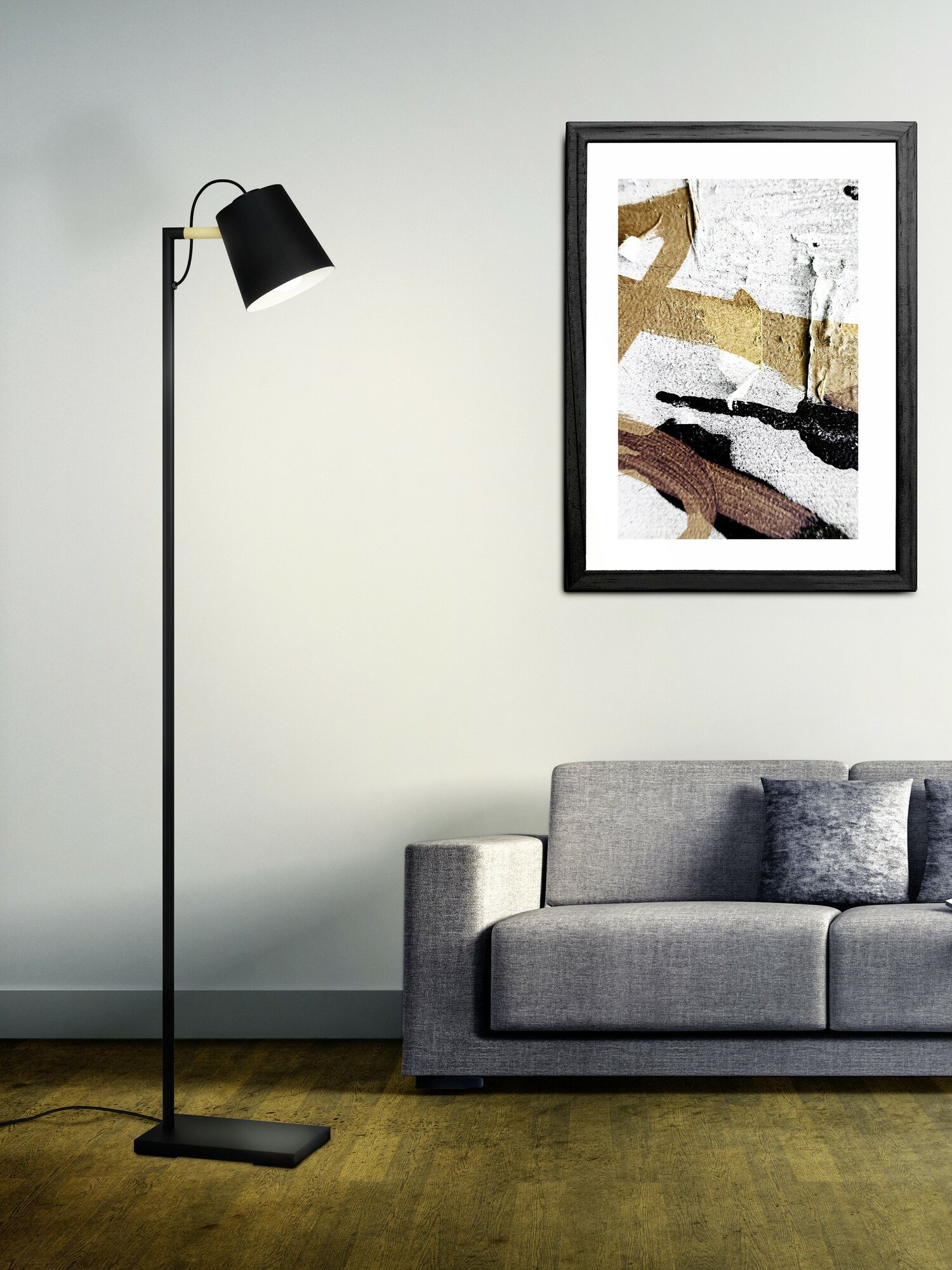 Торшер EGLO Lacey EGLO 43614, цоколь E27, с ножным выключателем