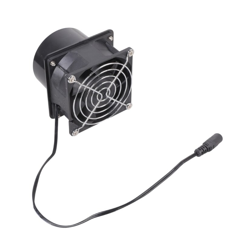 Вытяжной Вентилятор 80 мм 12V 0.9A Вытяжной Вентилятор Для Вытяжки Воздуха Комплект Пайки Вытяжной Вентилятор Для Отопления Спальни Ванной Комнаты Кухни