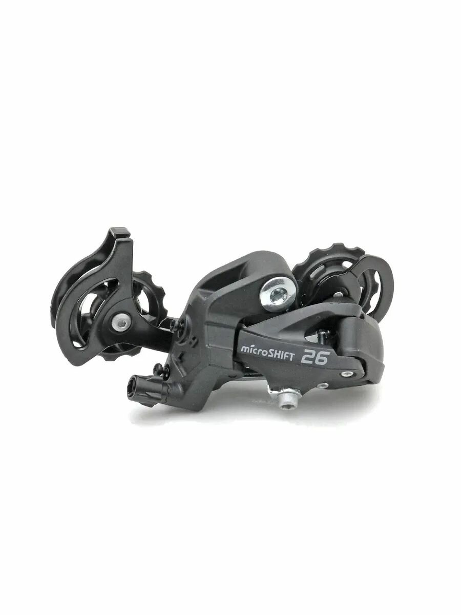 Задний переключатель microSHIFT RD-M26L, для гибридных, горных и городских велосипедов, 8 скоростей
