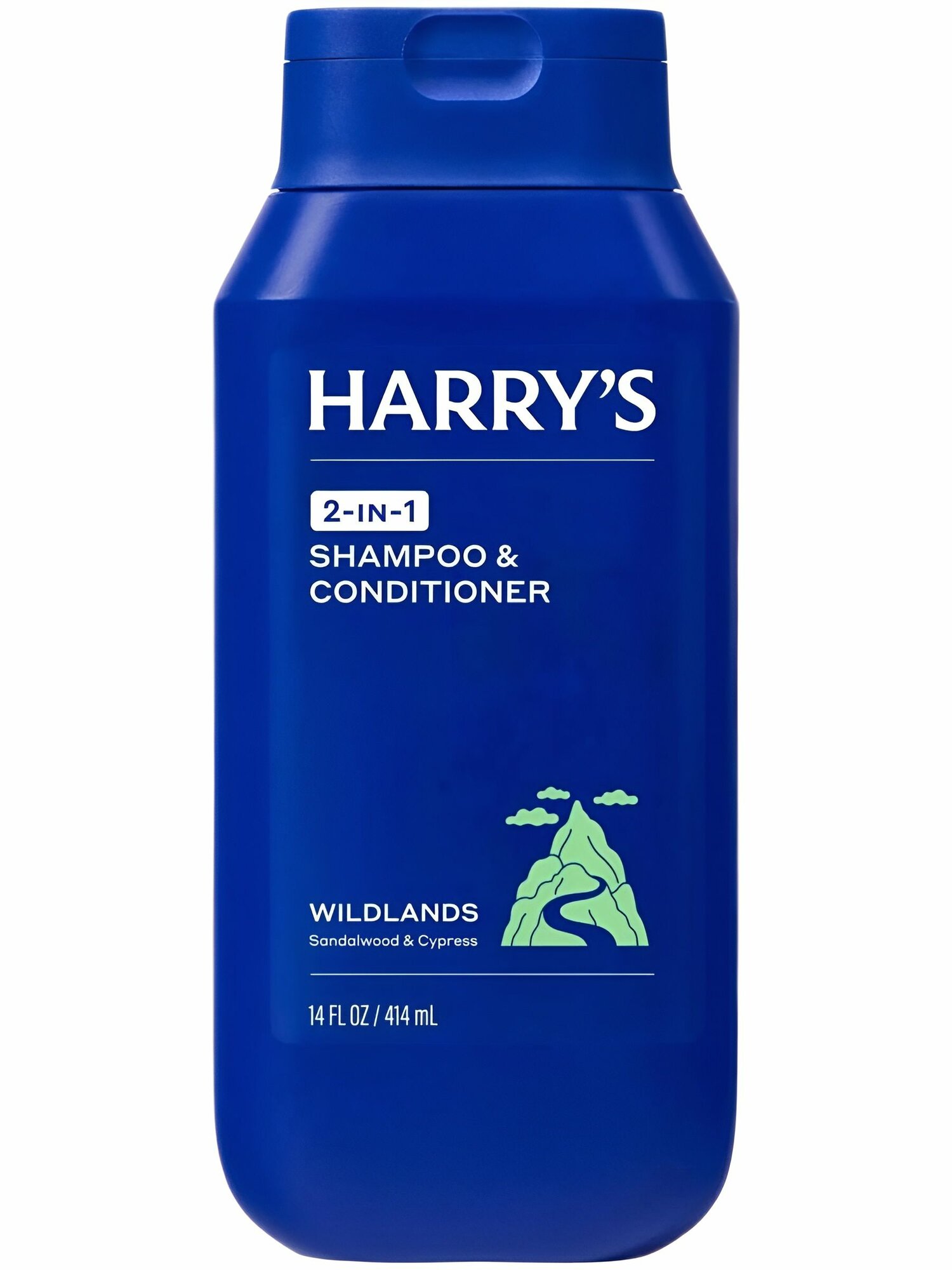 Harry's, Шампунь и кондиционер для мужчин, 2 в 1, аромат Wildlands: сандал и кипарис, 414 мл
