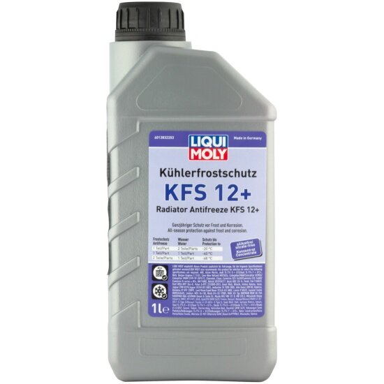 Антифриз-концентрат Liqui Moly Kuhlerfrostschutz KFS 12+ красный 1 л