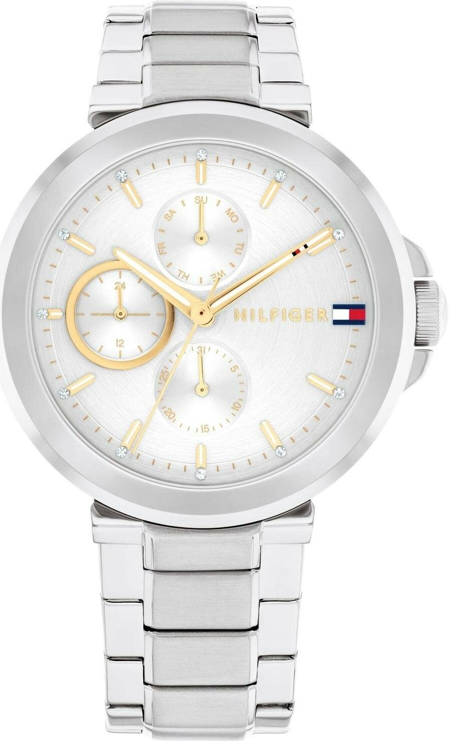 Наручные часы TOMMY HILFIGER, серебряный — фото 1