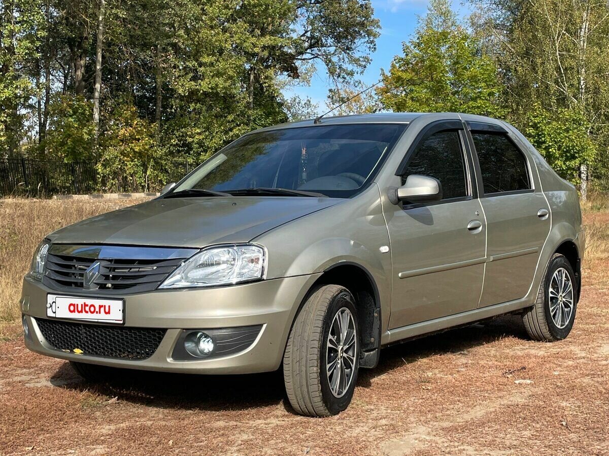 Дефлекторы для окон RENAULT LOGAN I 2004-2015 седан