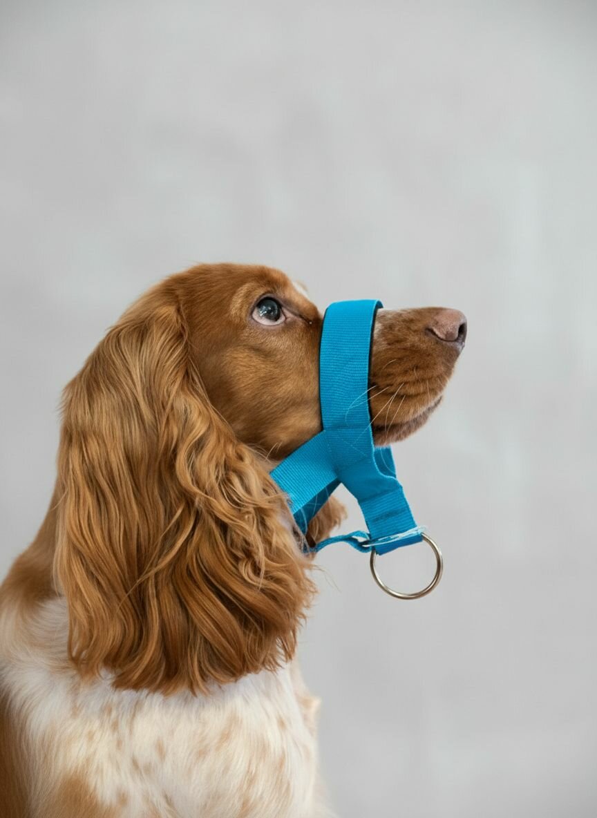 Недоуздок (халти) для средней собаки Rafa Petshop