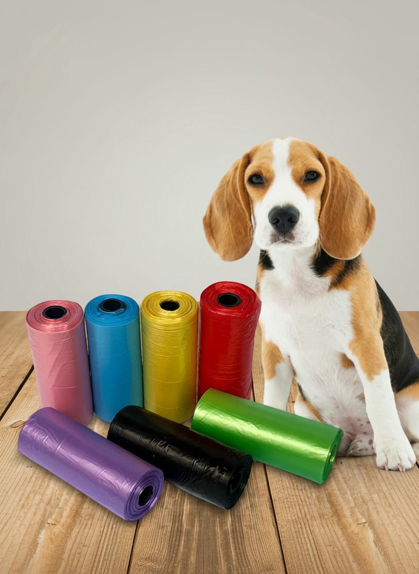 Пакеты для выгула и уборки за собакой биоразлагаемые SSY