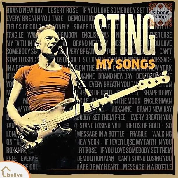 Виниловая пластинка Sting My Songs 2LP Европейский Союз A&M Records - культовые хиты