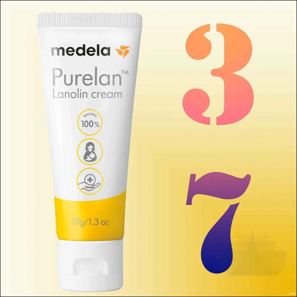 Ланолиновый крем Medela Purelan 37 г: премиумсредство от раздражения, сухости и трещин сосков