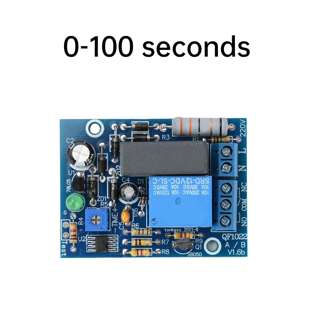 Реле времени Aideepen Timer Relay Delay Switch 220В 0-100 seconds