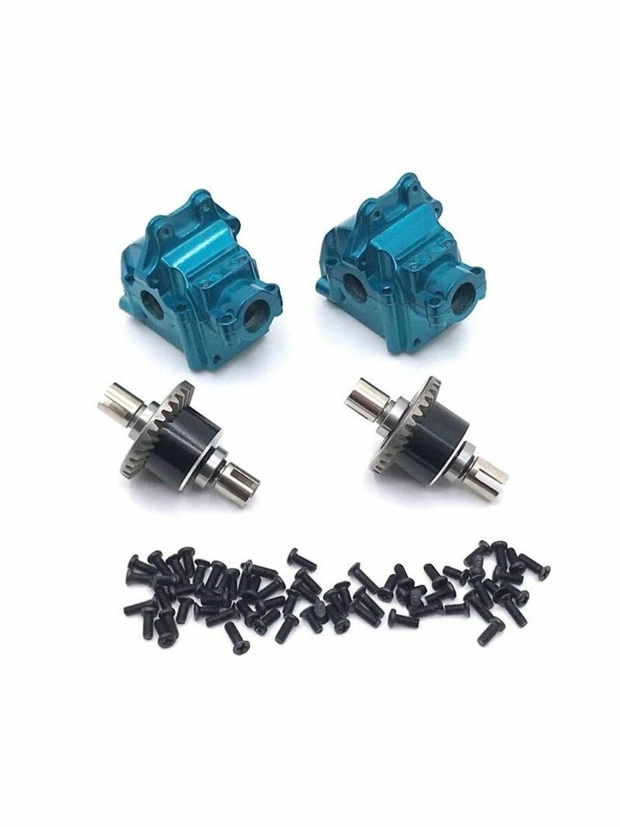 Металлический дифференциал (редуктор) для Wltoys 144001 144010 124016 124017 124018 124019 RC моделей