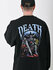 Лонгслив Death to Mortals Throne skeleton, размер 2XL/3XL, , черный