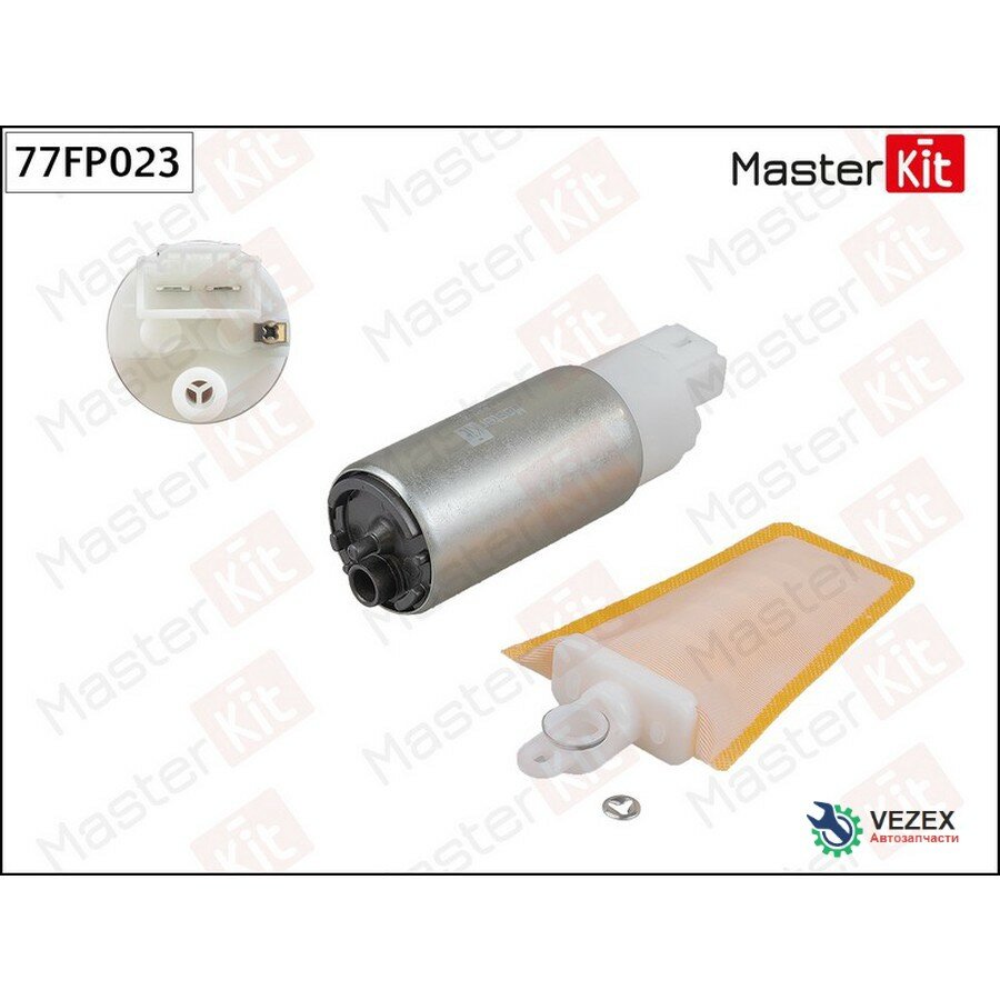 MASTERKIT 77FP023 насос топливный электрический! в сб. 3.8 bar\ Opel Astra/Corsa/Vectra 1.2-3.2 00>