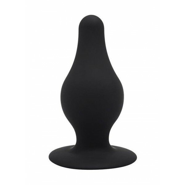 Термоактивная анальная пробка DUAL DENSITY PLEASURE PLUG M 9,3 х 3,8 см
