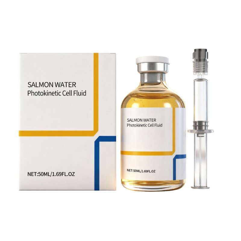 Лососевая Эссенция для Уменьшения Кровоточивости, Лососевая Вода Light Fold reducing Essence, Увлажняет и поддерживает Кожный барьер – Для женщин с недостаточным весом