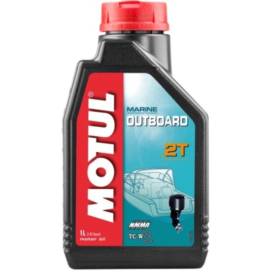 Моторное масло Motul Outboard 2T минеральное 1л