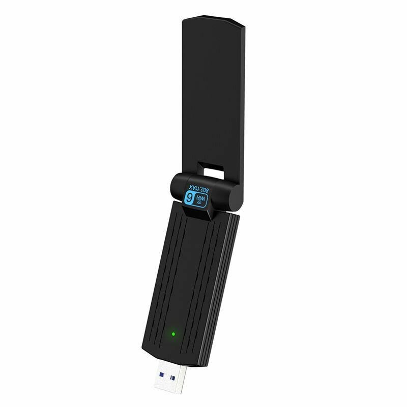 USB-адаптер WiFi6 AX1800M Двухдиапазонная USB-карта беспроводной сети 2,4 ГГц/5 ГГц Сетевая карта USB3.0 Wifi6