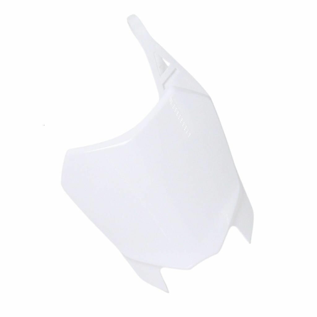 Номерной щиток для внедорожного мотоцикла, Белый