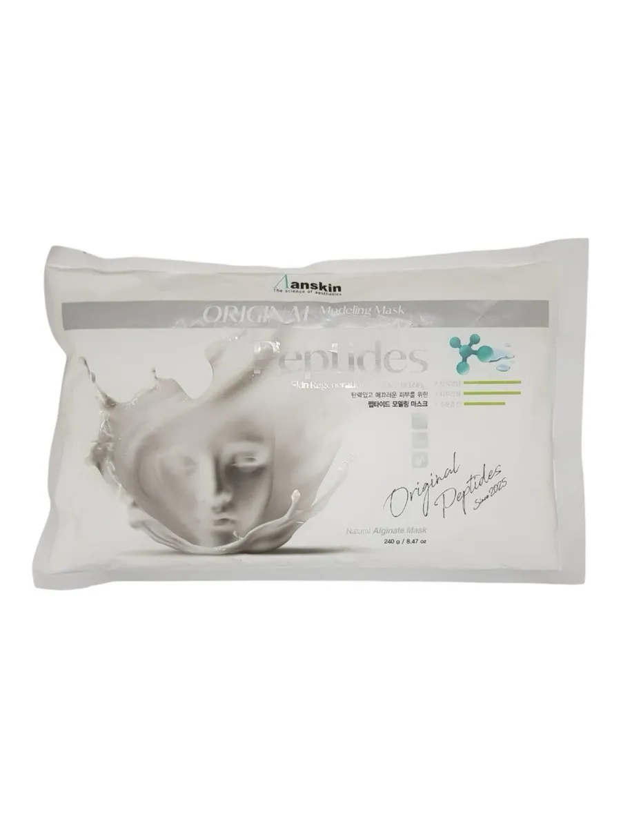 Маска Anskin Original Peptide Modeling для лица альгинатная с пептидами, 240 г