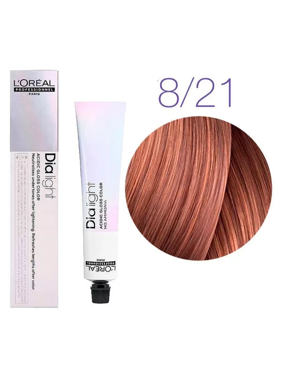 Loreal Dia Light 8.21 - Диалайт 50 мл — фото 1