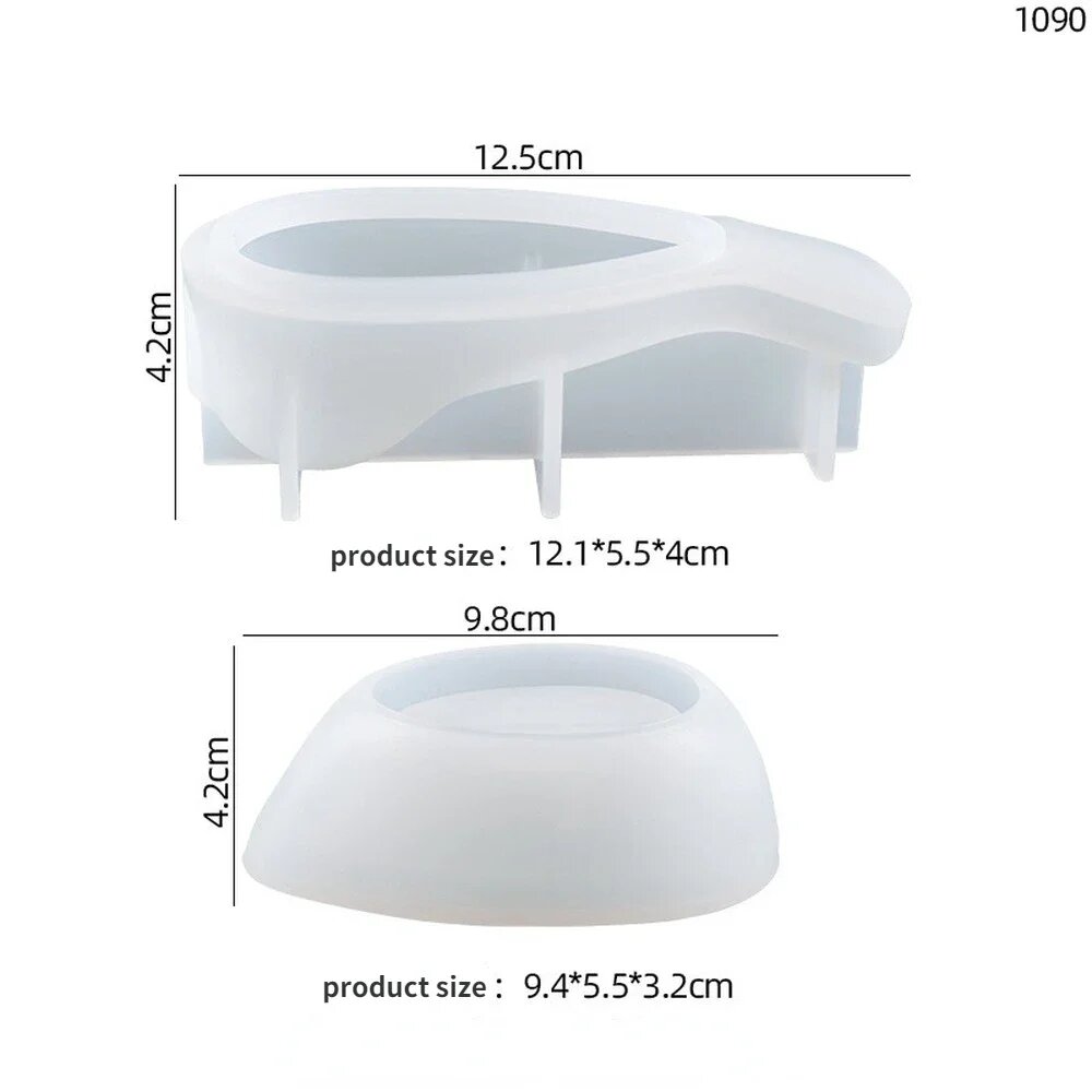 Силиконовая форма для хранения украшений "Маленькая птица" M00465