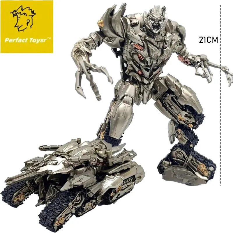 Трансформация игрушки "Megatron" Комбинация Коллекционная модель , Поверхностное покрытие металла,2в1,21 СМ