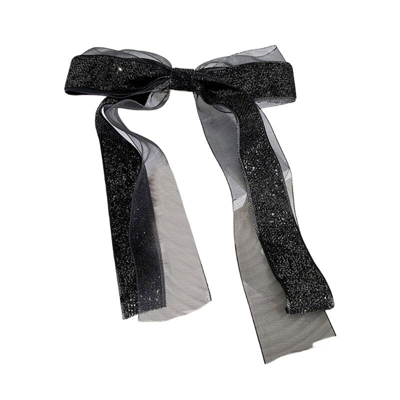 Многофункциональный Аксессуар Для волос с Бантом, Заколка Для волос С Бантом, Текстура ткани, Шиньон с Бантом, Подходит для всех Причесок