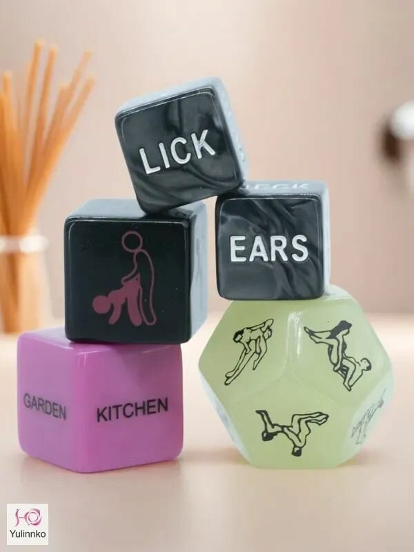 Эротические кубики для пар, 5 предметов, ролевые игры и новые ощущения