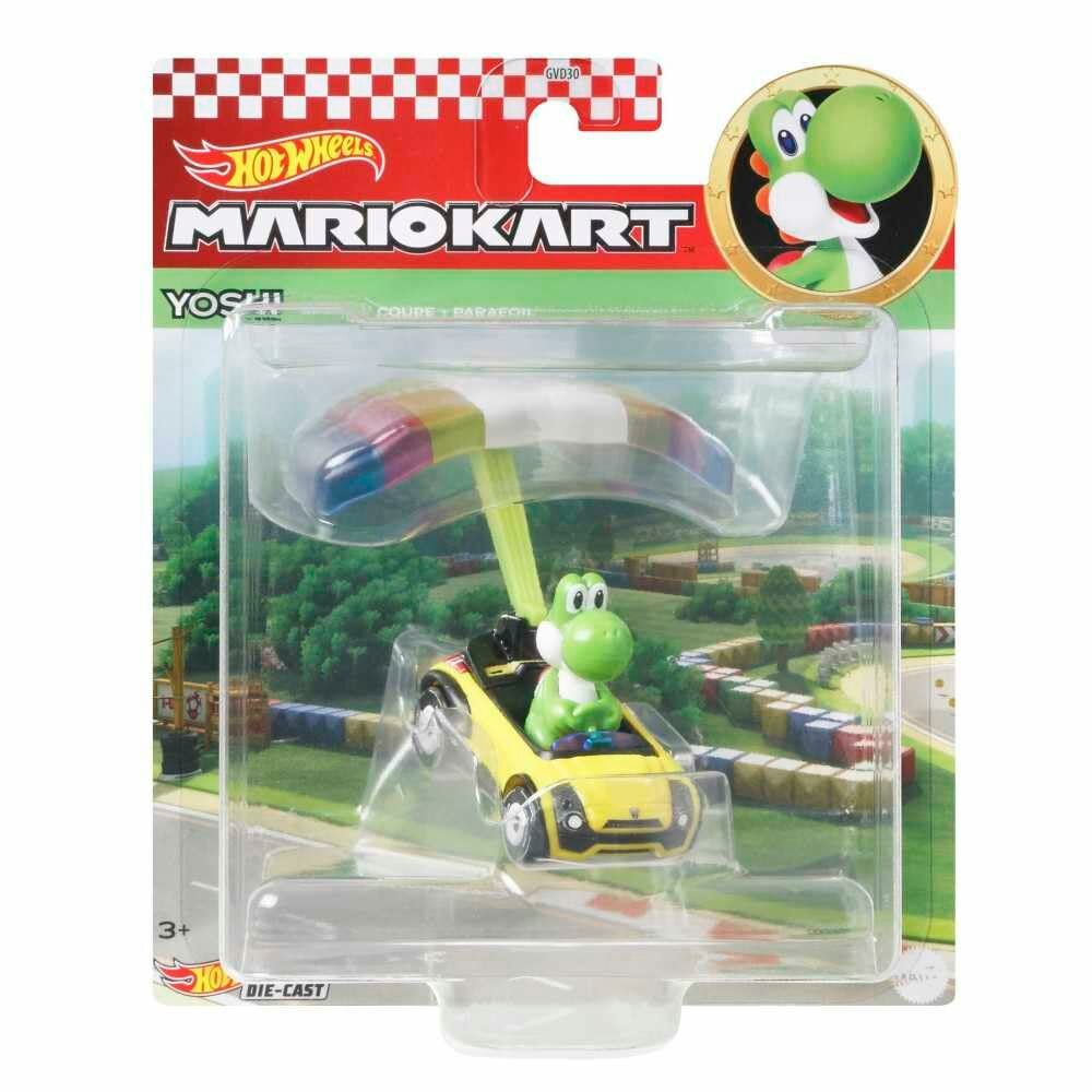 Mattel The Super Mario Mariokart / Детский Коллекционный Набор Игрушечных Машинок Марио, Подходящий Для Подарков На День Рождения Детям От 3 Лет И Старше
