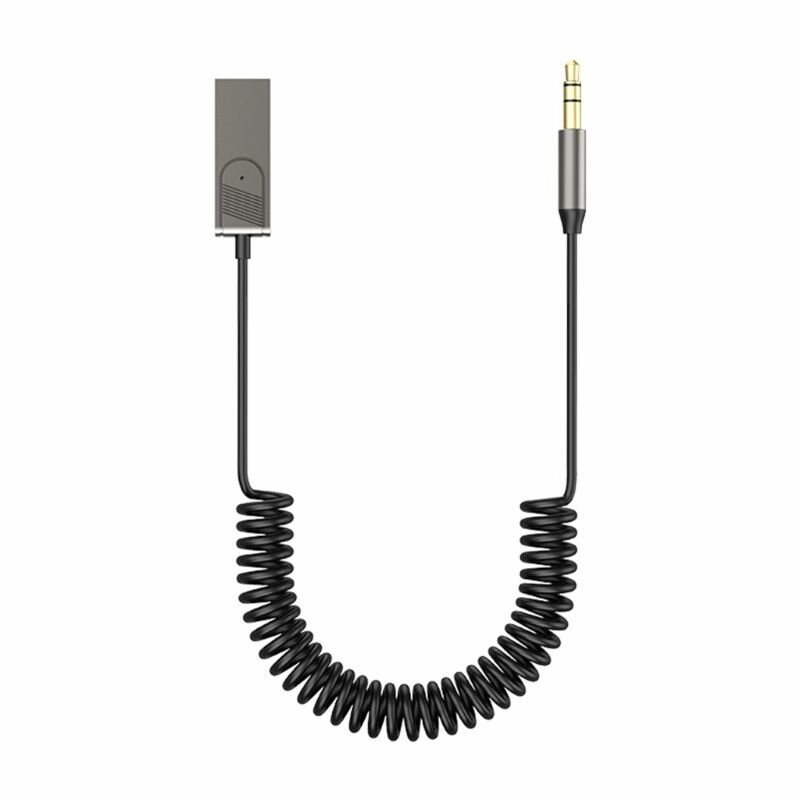 (1 шт.) Автомобильный Bluetooth 5.4 адаптер с 3.5mm аудиовыходом / Car Bluetooth 5.4 Receiver with 3.5mm Audio Adapter