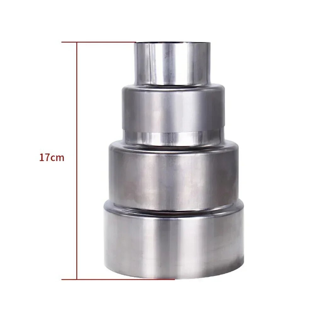 Редукционный адаптер для дымохода из нержавеющей стали 110mm60mm
