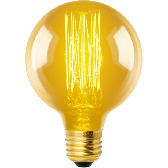 Лампа накаливания Uniel IL-V-G80-60/GOLDEN/E27 VW01