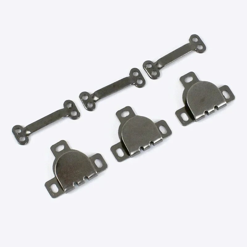 Металлические крючки для брюк и юбок, 50Sets, 03-GunBlack