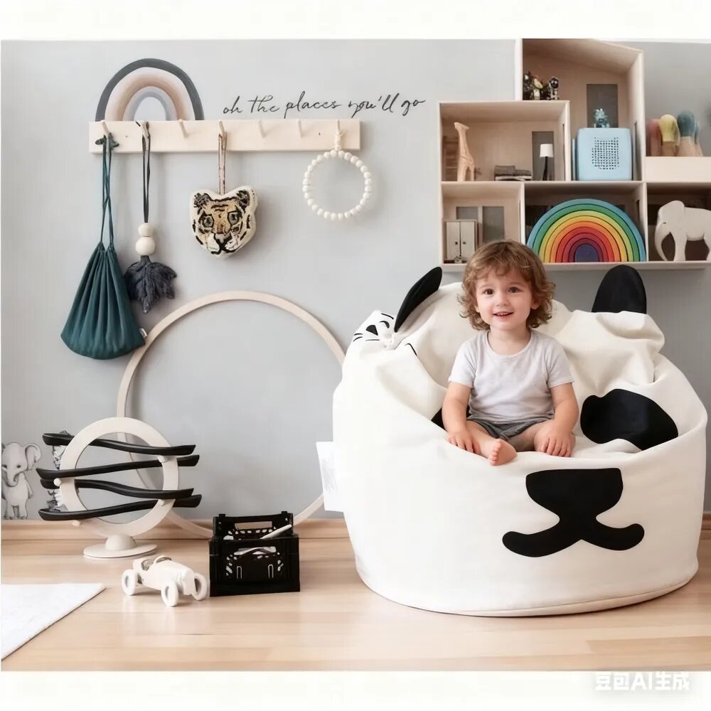 Кресло-мешок Трон, Капвелюр, Размер XXL, белый,100*55*110