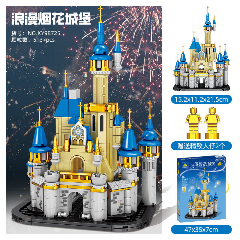 98729-32 Landmark Building Series Маяк из мелких частиц Bund Творческий собранный строительный блок Игрушка Детская партия