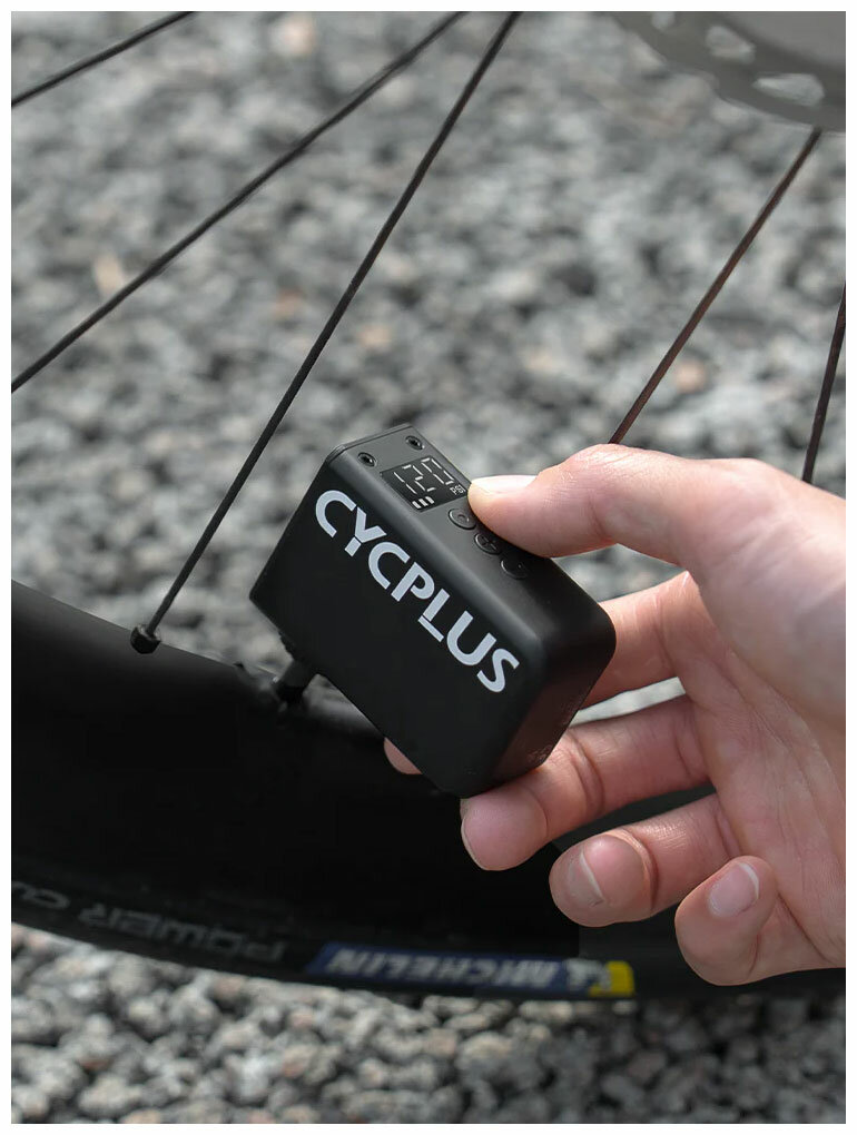 Портативный насос Cycplus с аккумулятором CUBE ULTRA