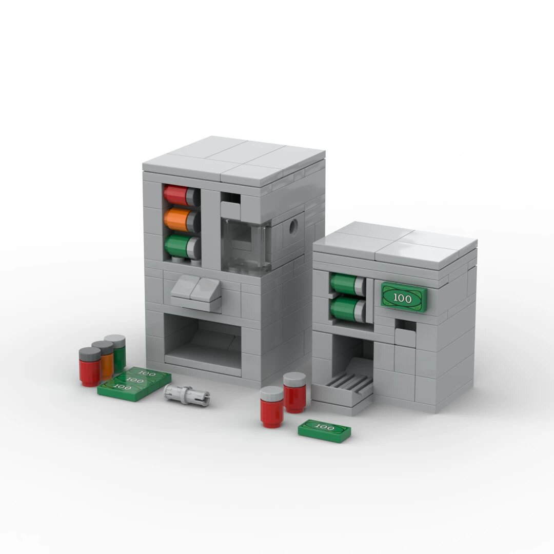 Совместимый с LEGO Набор автоматов A и C, модель для сборки, детская игрушка-набор для мальчиков